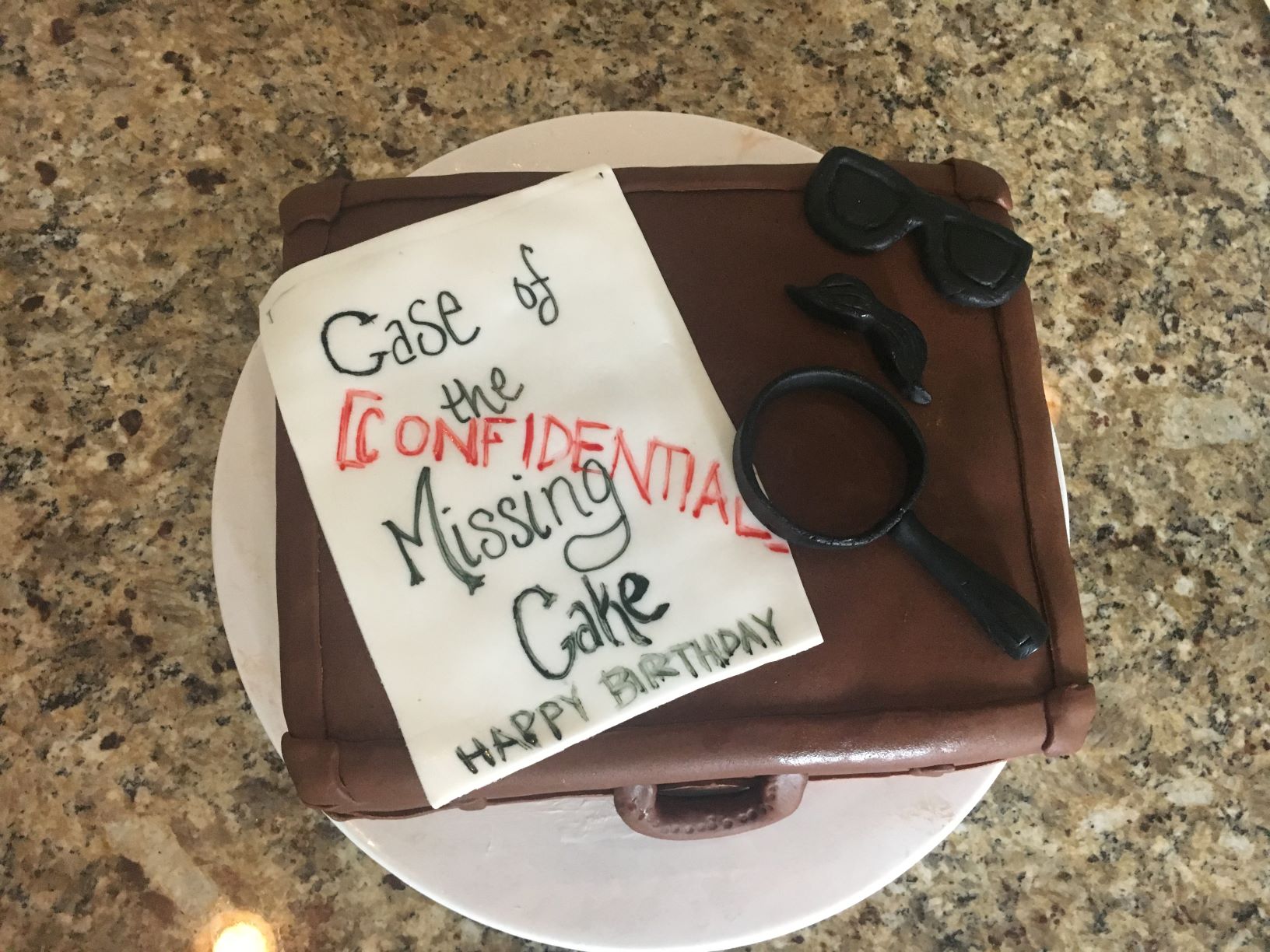 Detective Party: Case of the Missing Cake » Cathartic Crafting » Parties