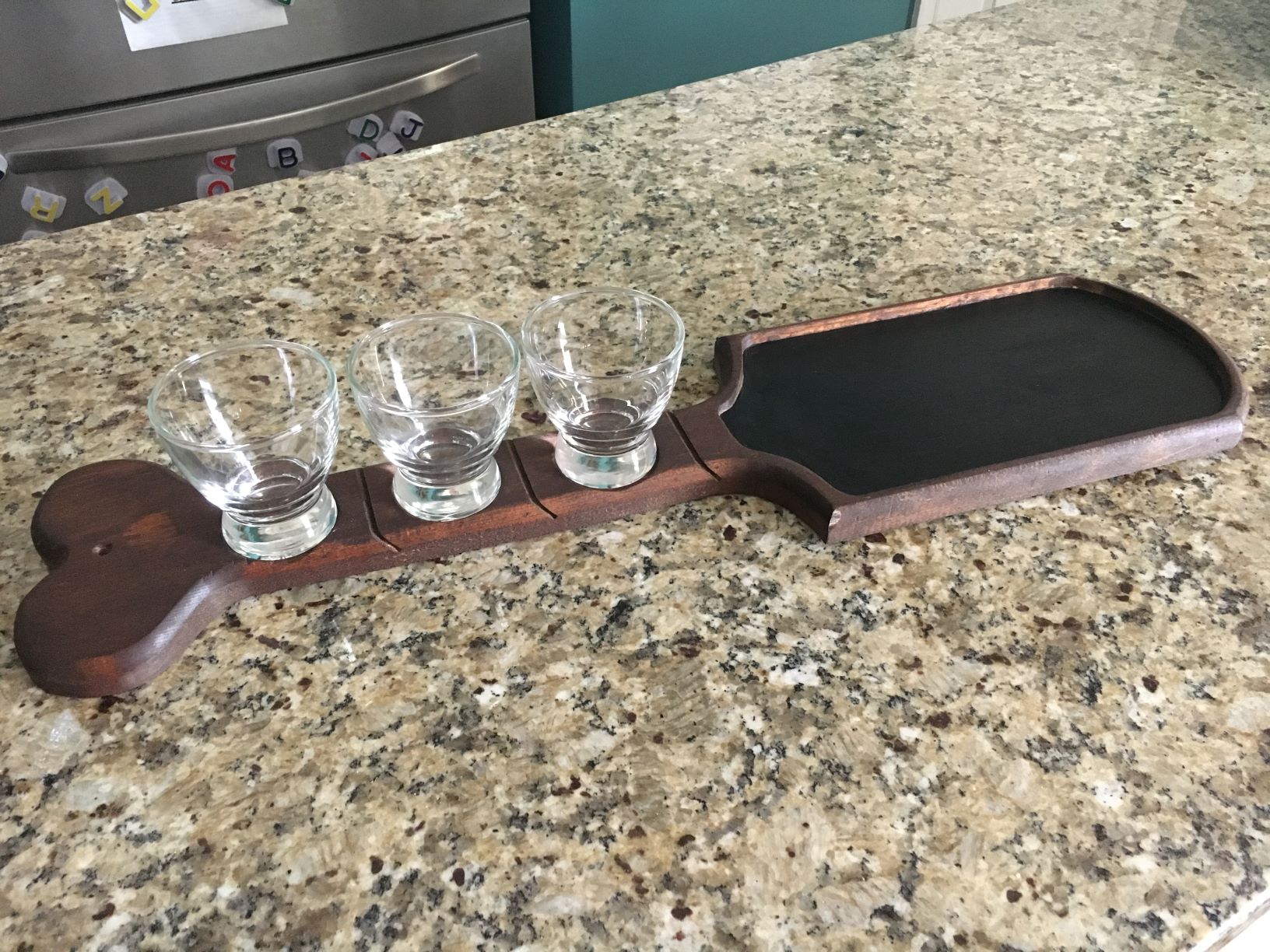 DIY Wood Serving Platter for your Next Gathering » Cathartic Crafting