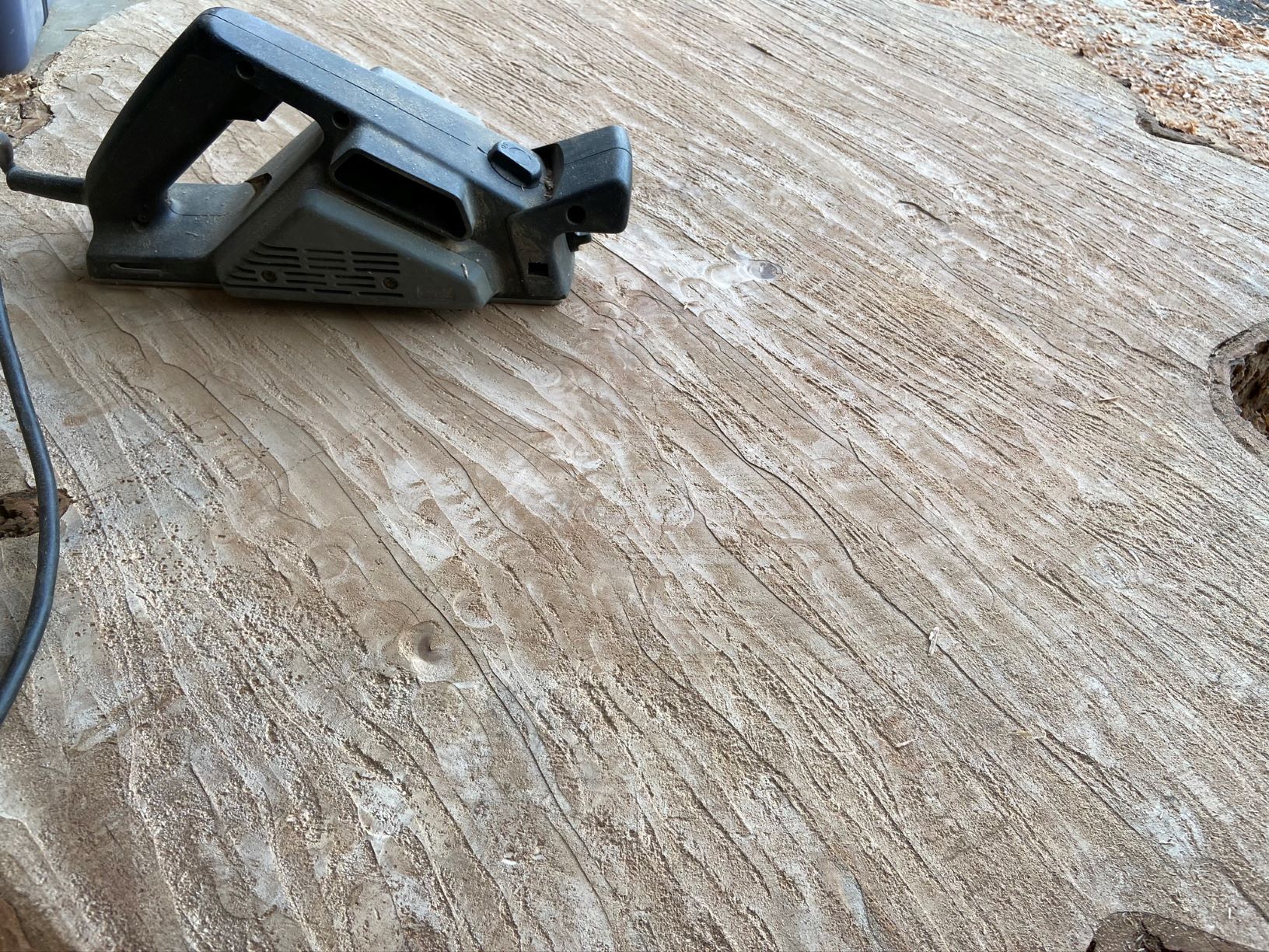 The Easiest Way to Even Out a Wood Slab with Basic Tools