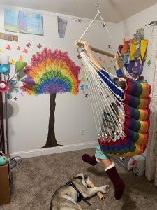 Brilliantly Beautiful Kid's Rainbow Room Idea » Cathartic Crafting
